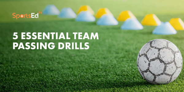 5 Team Passing Soccer Drills For Ages 10-13 | SportsEdTV