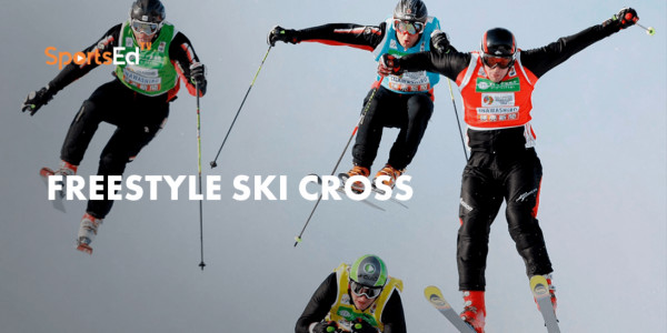 Basics of Freestyle Ski Cross Competition | SportsEdTV
