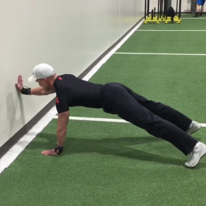 Front Plank to Wall Climb | SportsEdTV