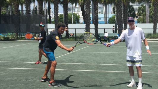 John Eagleton At Cedars Tennis Resort | SportsEdTV